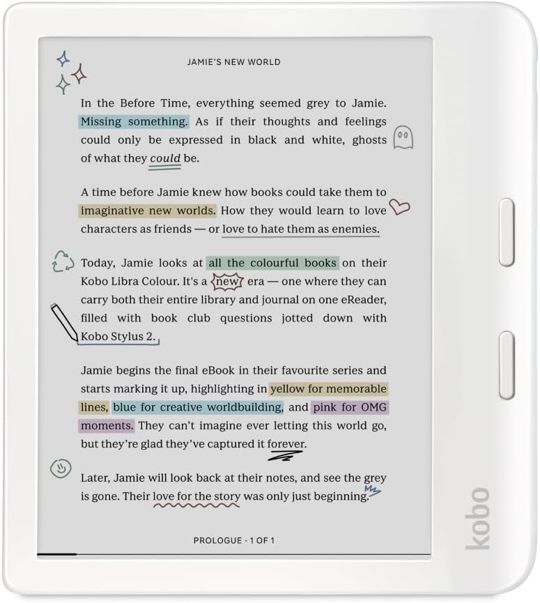 Amazon.com: MEEBOOK M7 e-Book Reader, 2023 New 6.8" 300PPI HD E-Ink ...