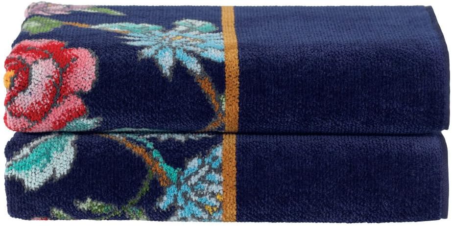 Feiler Arosa Handtuch 50x100 Marine Chenille - EIN einzigartiges Gewebe (50 x 100 cm) : Amazon ...