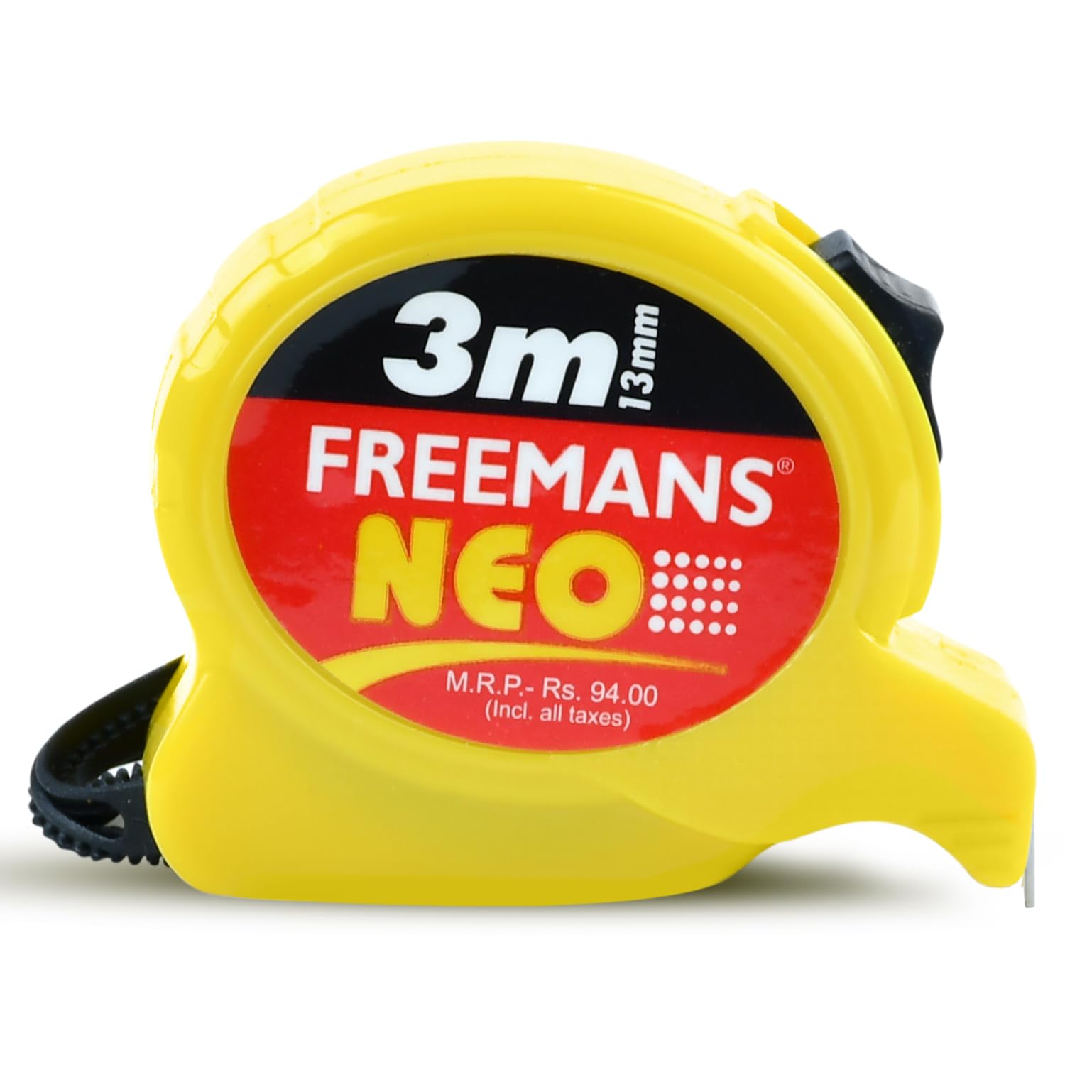 FREEMANS NEO 3m:13mm Steel Inchi Pocket Measuring Tape with Unbreakable ...