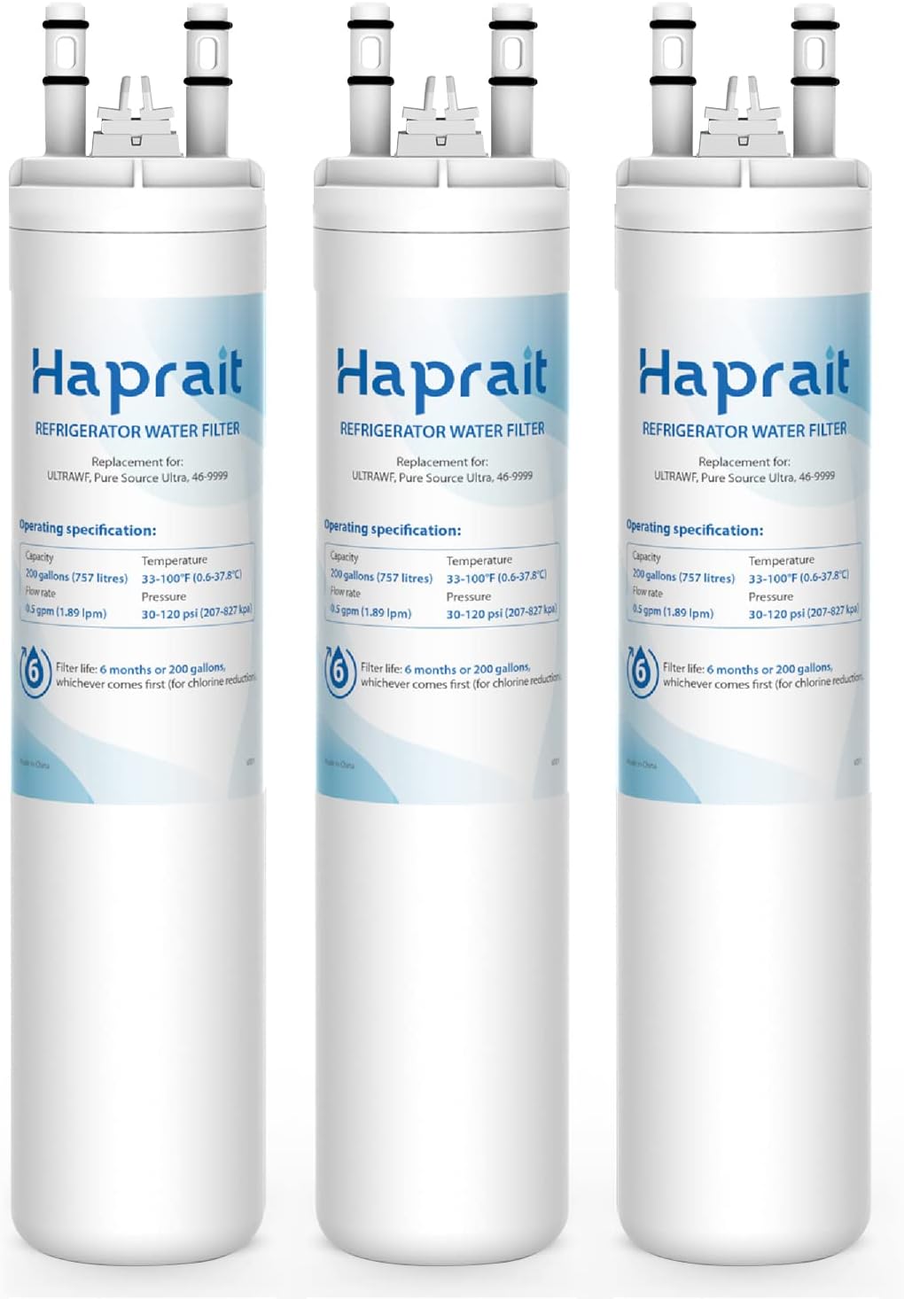 Haprait HP005 Replacement for Frigidaire ULTRAWF, Ultra-WF, Puresource ...