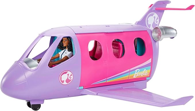 Barbie Airplane Adventures Playset with Barbie Pilot Doll & 15+ Travel ...
