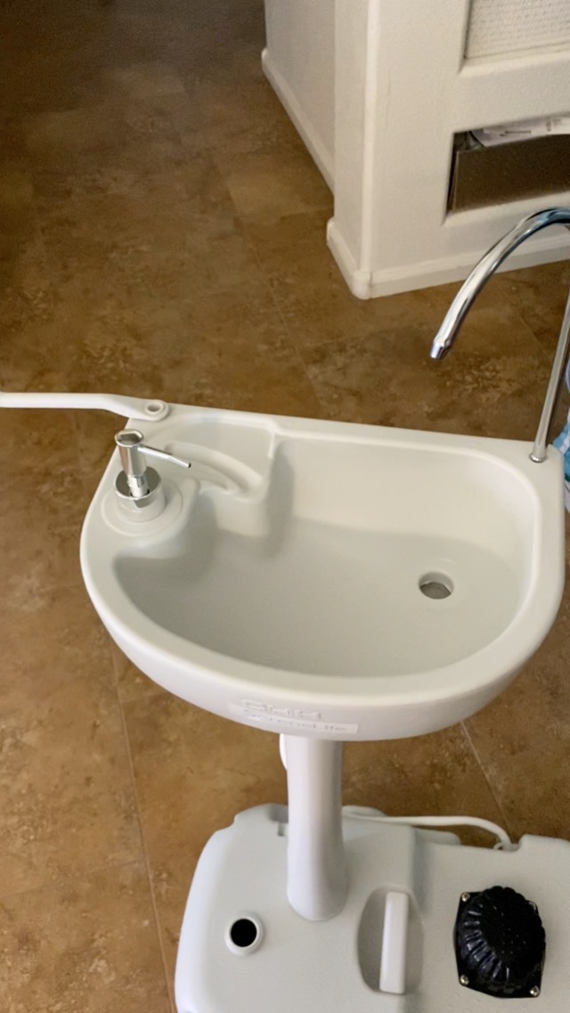Watch Take it from camping to glamping with this portable sink! on ...