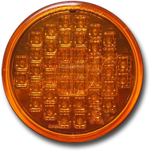 Amazon.com: Pacific Dualies 40004 4 Inch Amber LED Turn Signal with ...