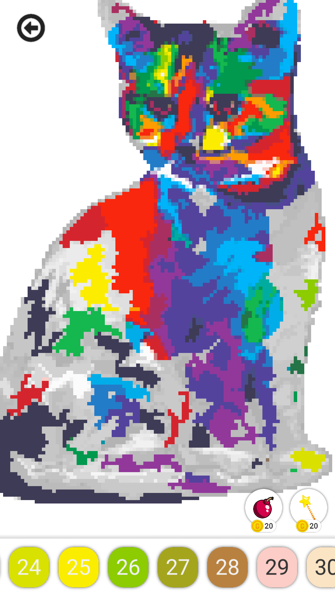 Coloring By Numbers Pixel Art Color Fun Book - App on Amazon Appstore