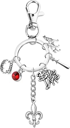 Amazon.com: UJIMS Vampire TV Show Inspired Gift Vampire Fans Keychain ...