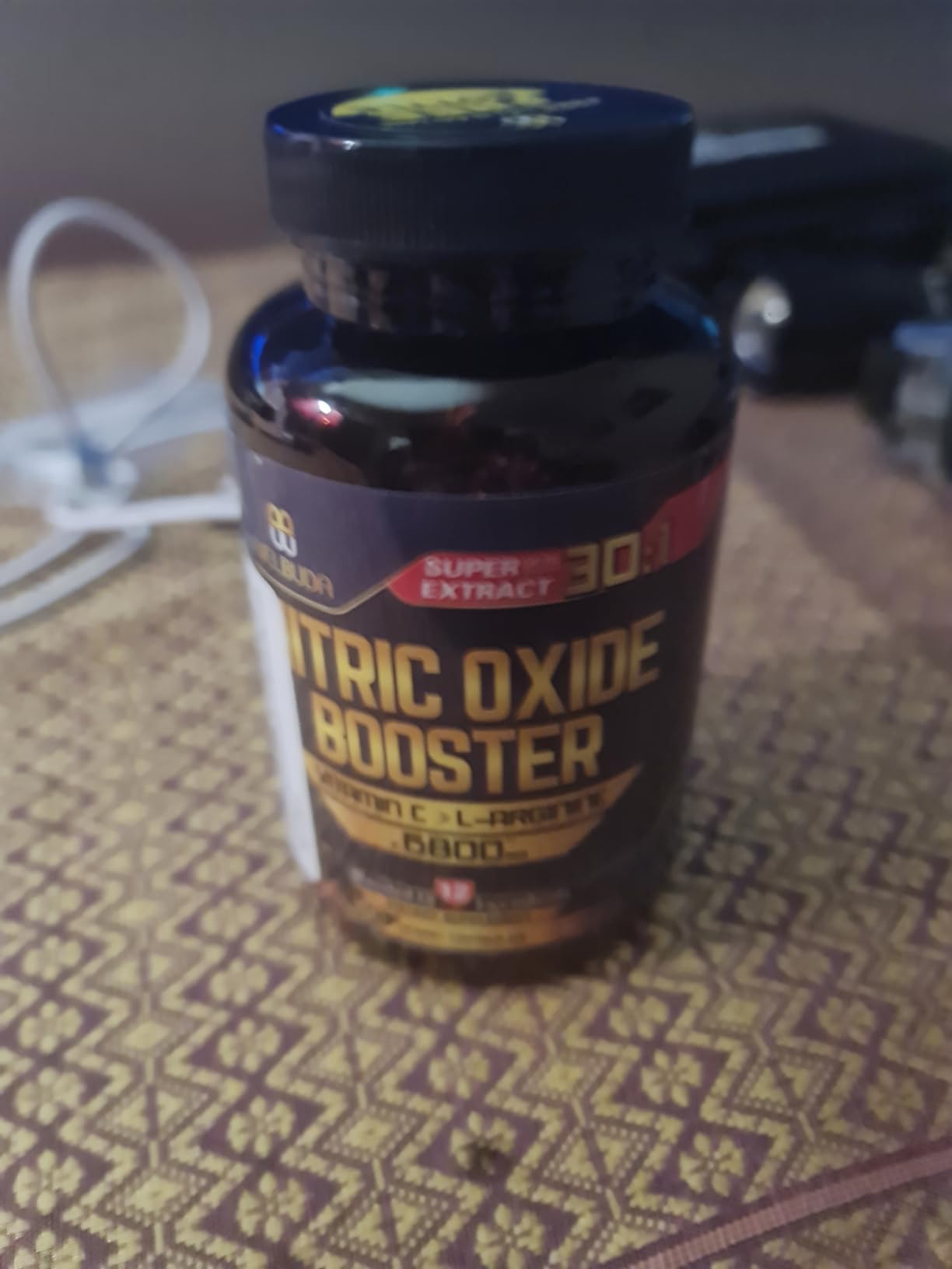 Nitric Oxide Supplement 6800mg - 150 Capsules for Wellness & Immunity ...