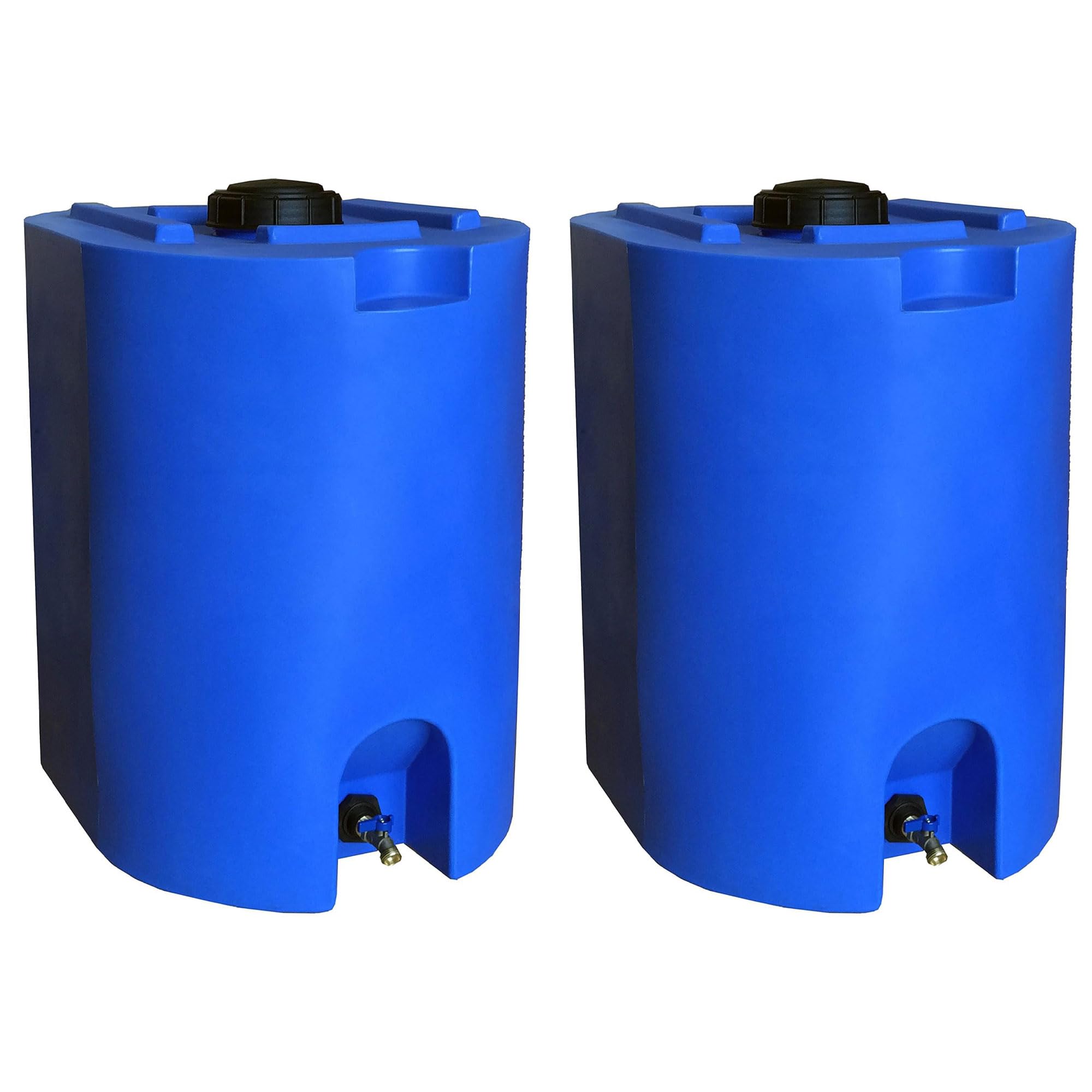 Amazon.com : WaterPrepared 2 Pack Water Tank, Rain Barrel Storage ...