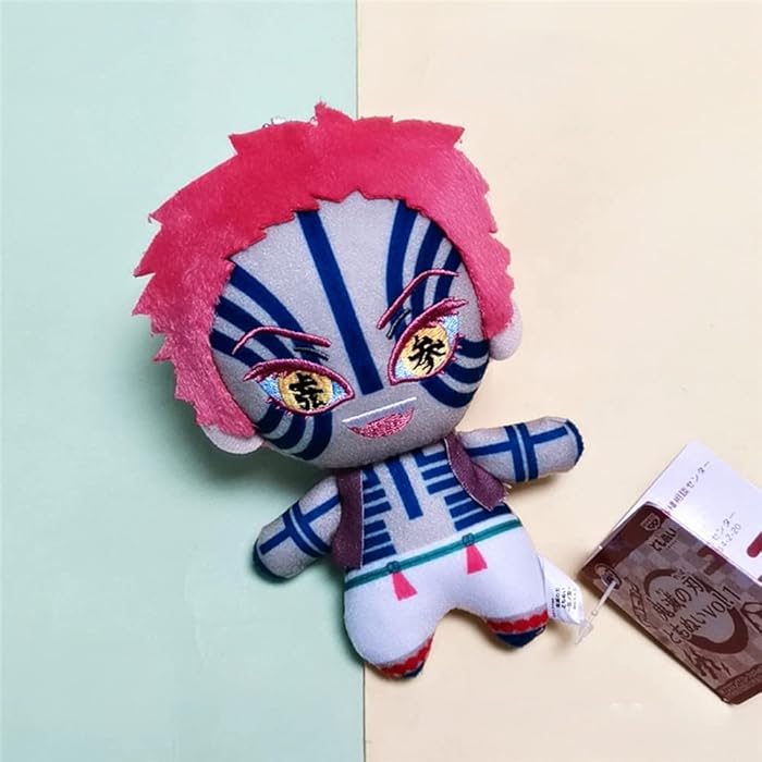 Buy Anime Cute Plushies for Akaza Plush Doll Toys Bftelly Kimetsu no ...
