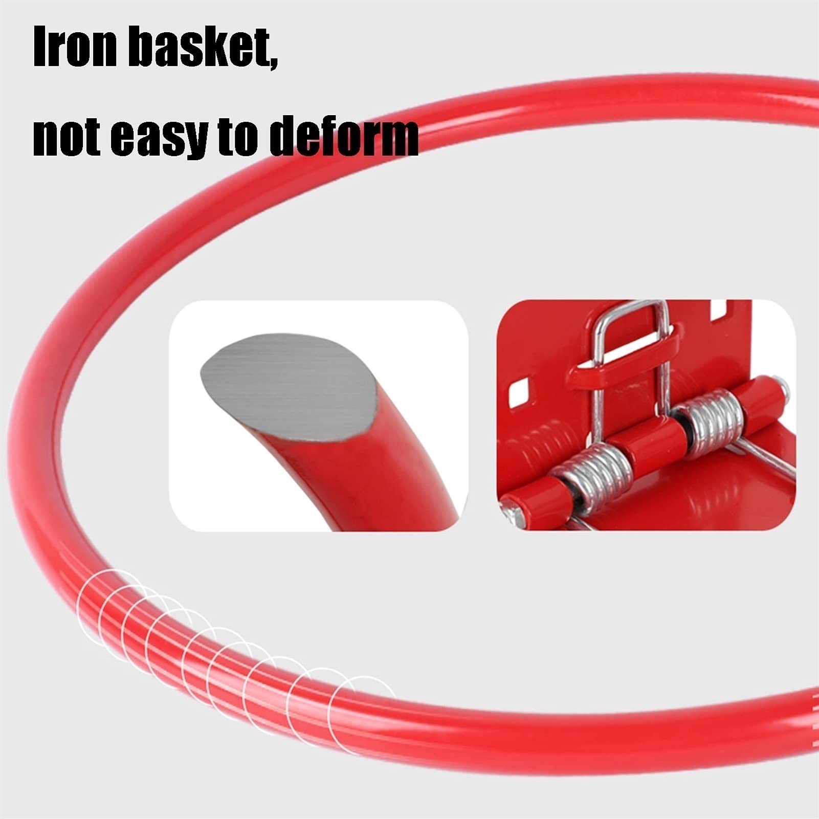 Basketball Rim Keloppasit Replacement With Net, Basketball Hoop Wall ...