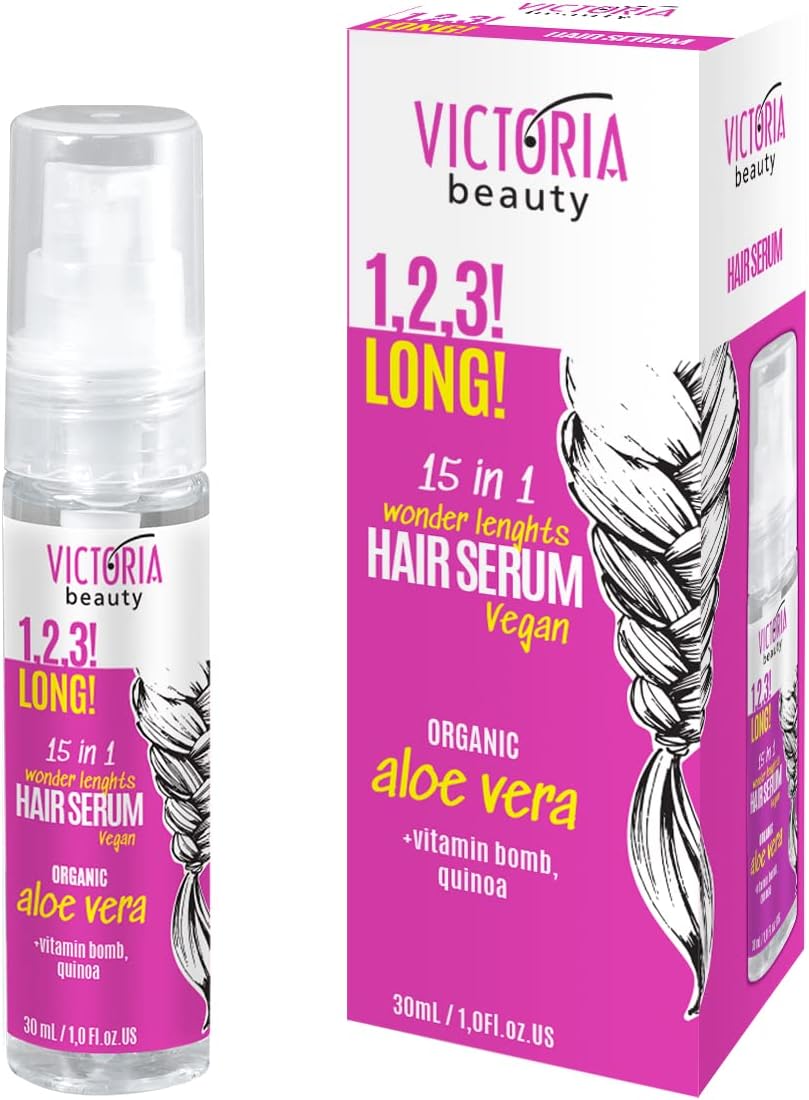 Victoria Beauty 1,2,3! Long! Castor Oil Hair Growth Serum – Hair Loss ...