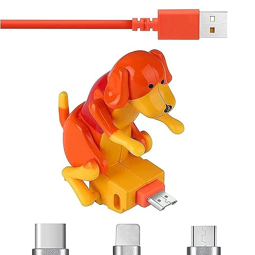 Amazon.com: TSWDDLA Funny Humping Dog Fast Charger Cable,Portable Stray ...