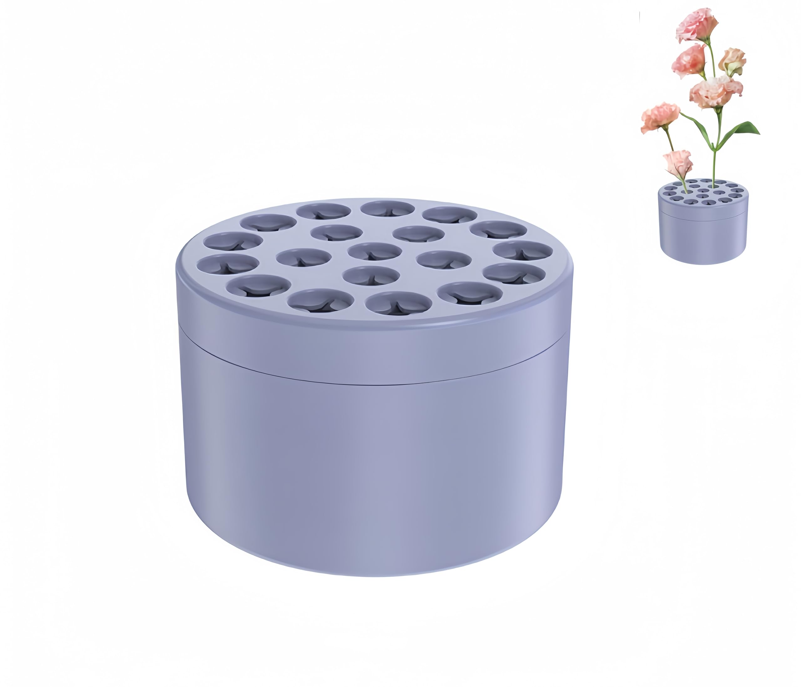 Huayuehong Silicone Flower Stem Frame - Spiral Silicone Flower Arranger ...