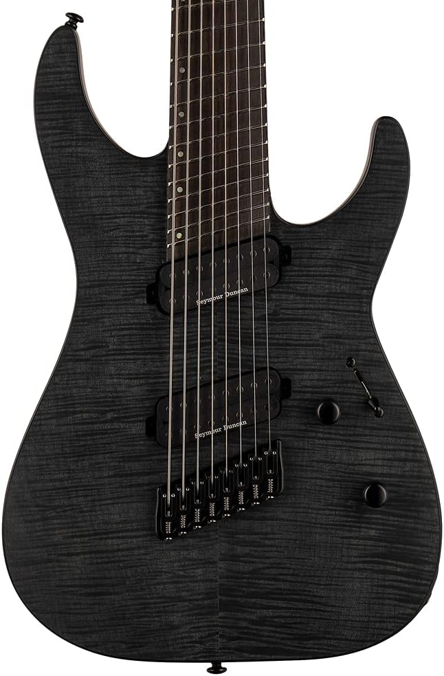 Amazon.com: ESP 8 String LTD Deluxe M-1008 Multi-Scale Electric Guitar ...