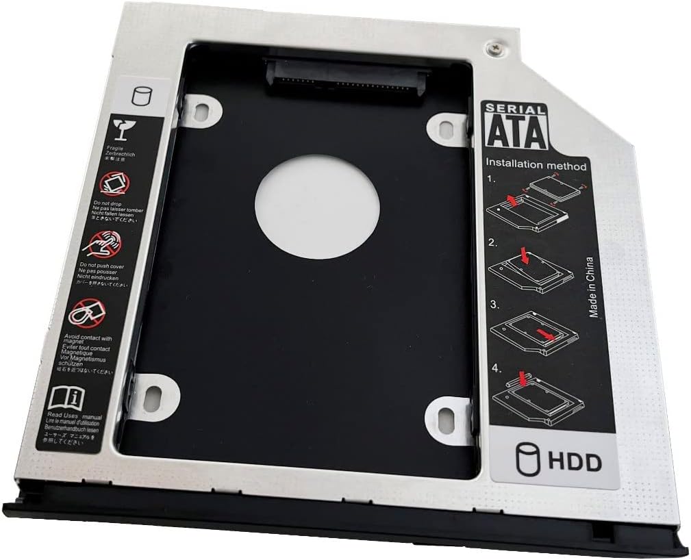 Amazon.com: Nimitz 2nd HDD SSD Hard Drive Caddy Compatible with Hp ...