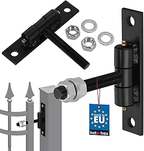 KOTARBAU® Adjustable Gate Hinge - Long Grease - Ball Bearing for Easy ...