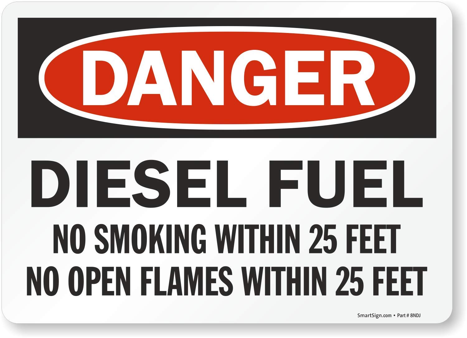 Safety Warning Signs SmartSign OSHA Chemical Storage Safety Sign - 7x10 ...