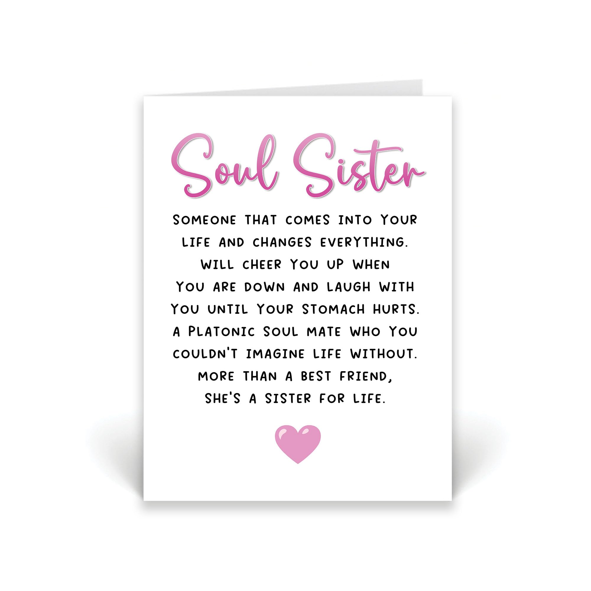 Rib ticklerz - Soul Sister Cards Friendship Birthday Card Best Friend ...
