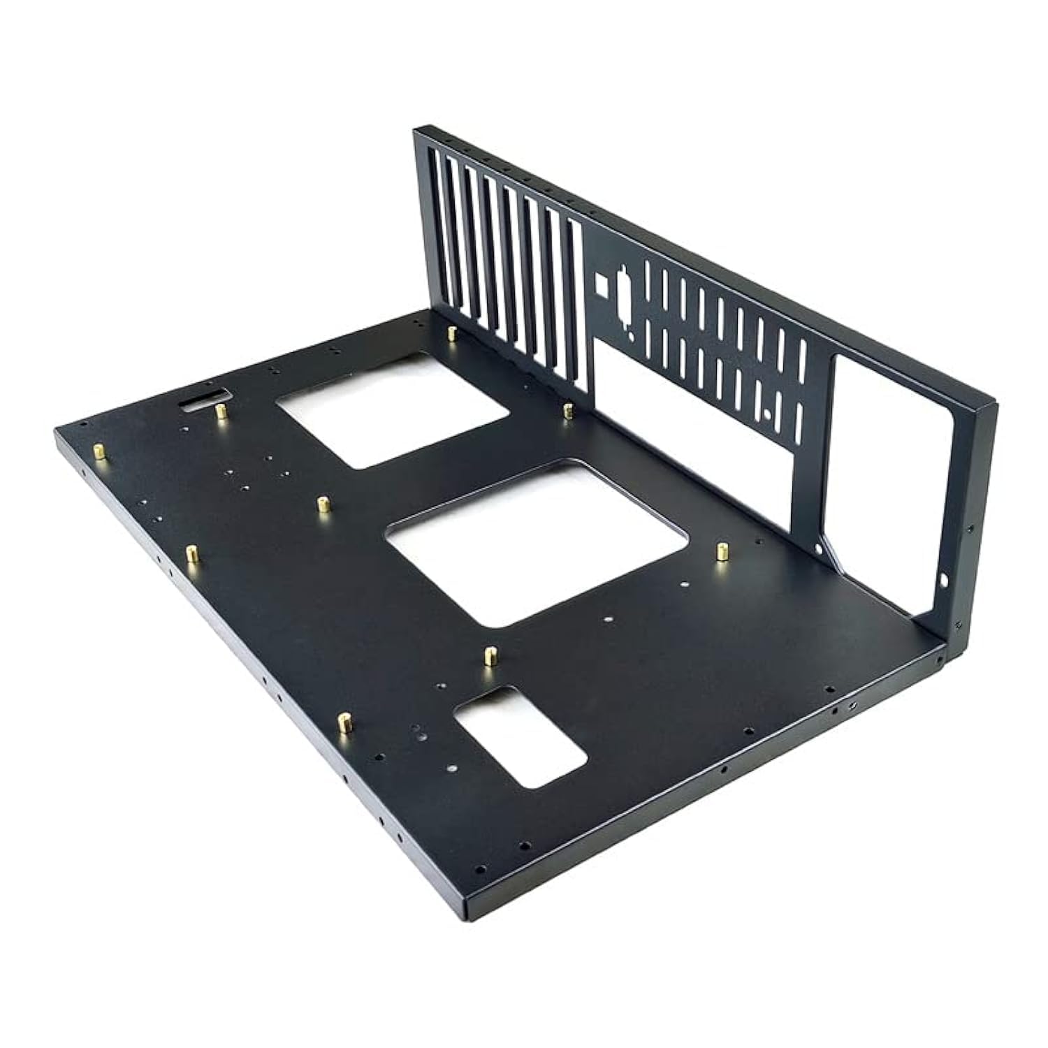 ALAMENGDA DIY Gaming Computer Case, ATX Open Chassis Case Rack for ATX ...