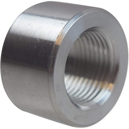 Amazon.com: ICT Billet Aluminum -10AN Weld On Bung Female Nut Threaded ...
