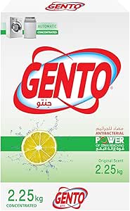 GENTO Powder Detergent - Original Low Foam 2.25 Kg : Buy Online at Best Price in KSA - Souq is ...