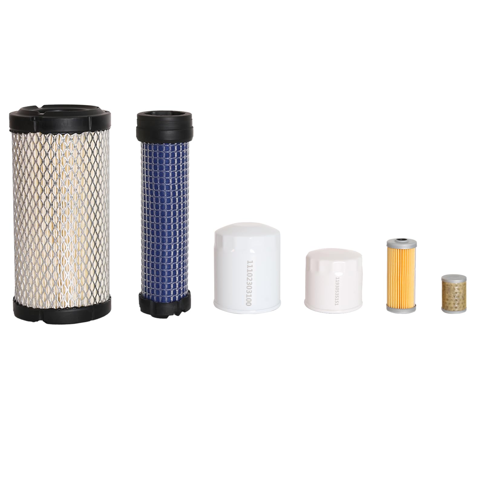 Amazon.com: Maintenance Filter Kit Compatible With Mahindra EMAX 20S ...