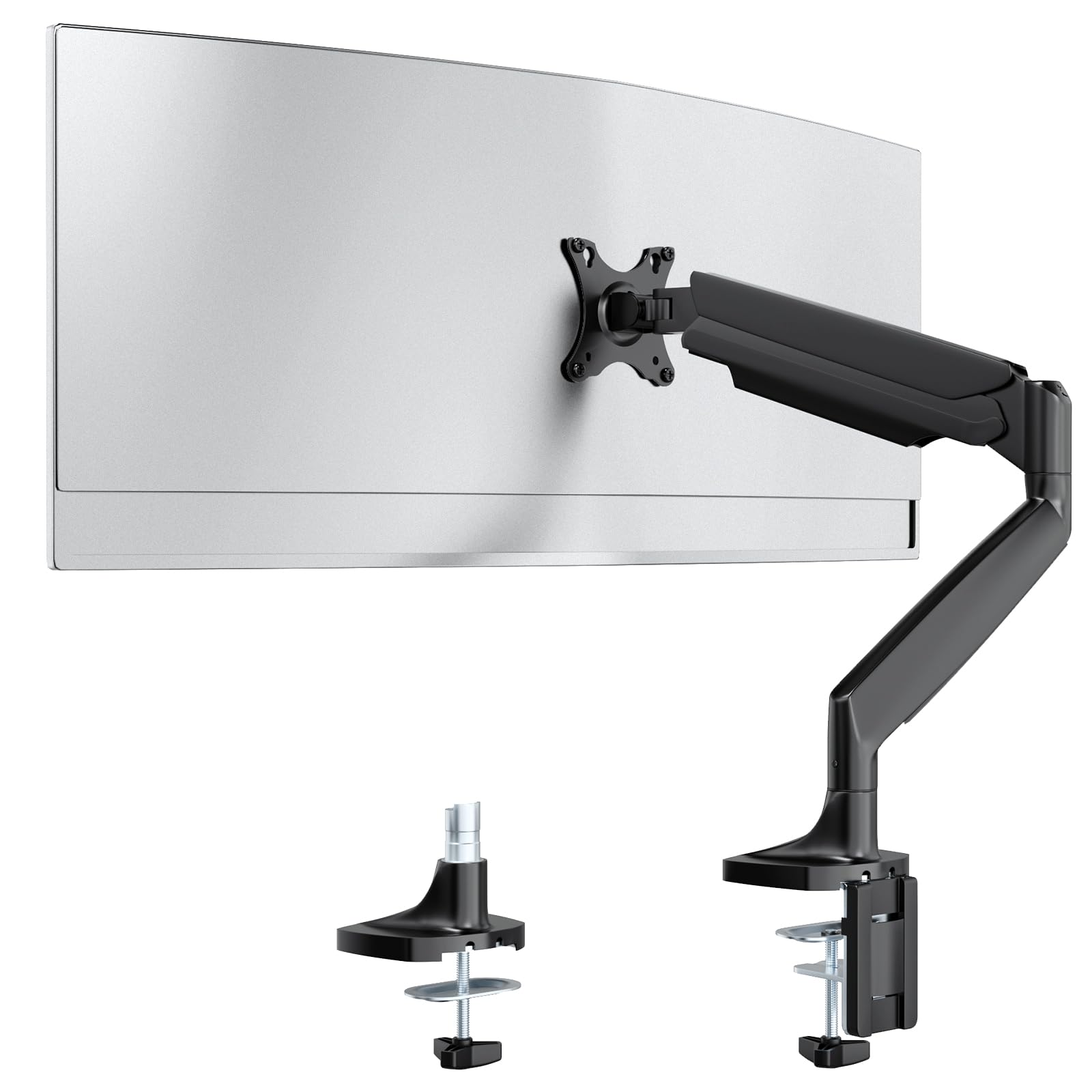 Amazon.com: WORLDLIFT Heavy Duty Monitor Arm for Ultrawide Screen up to ...