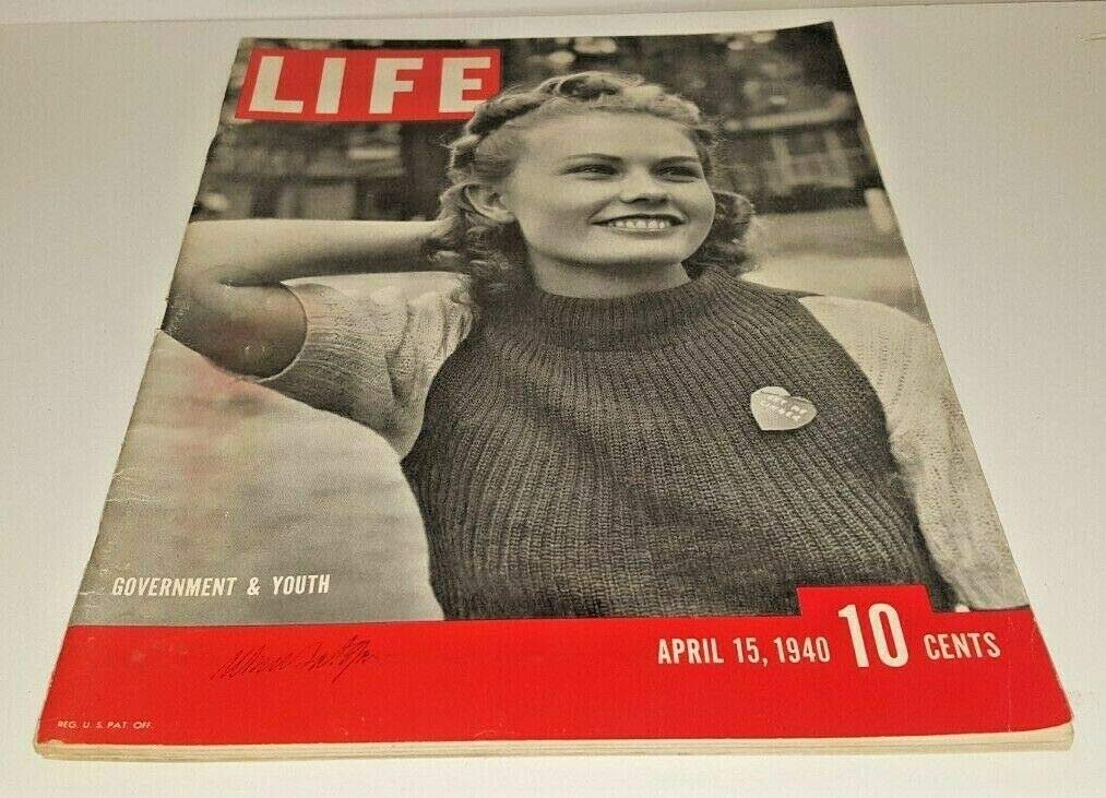 Life Magazine (April 15, 1940): Henry R. Luce: Amazon.com: Books