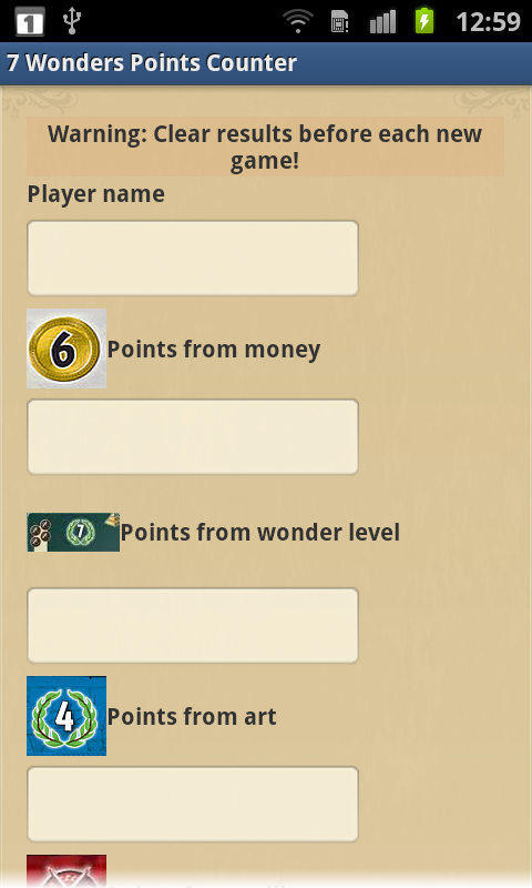 7 Wonders Points Counter - App on Amazon Appstore