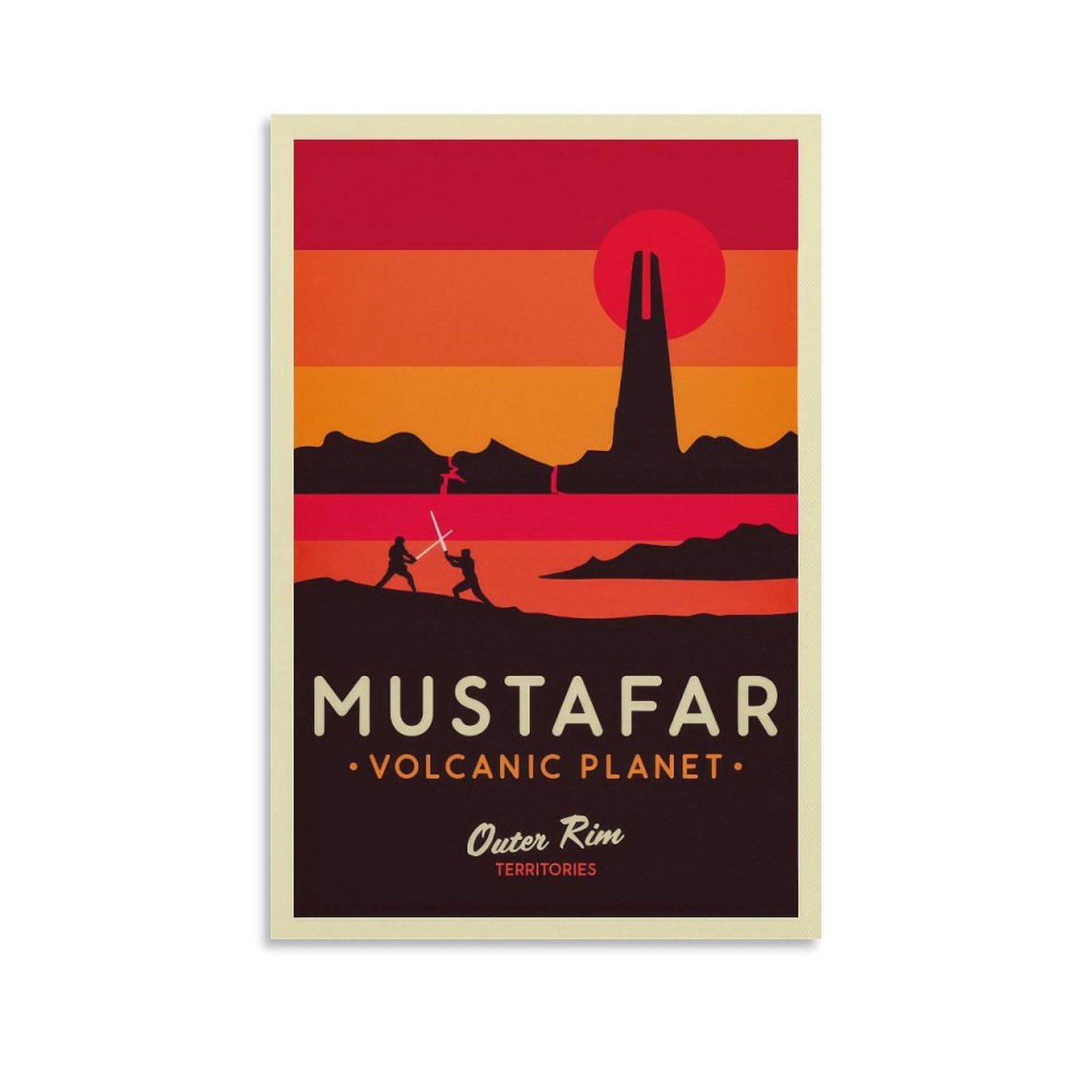 Planeta Mustafar Star Wars