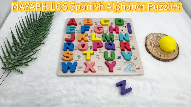 4ply Twisted Jute Twine Bilingual Spanish English Alphabet Puzzle Cards ...