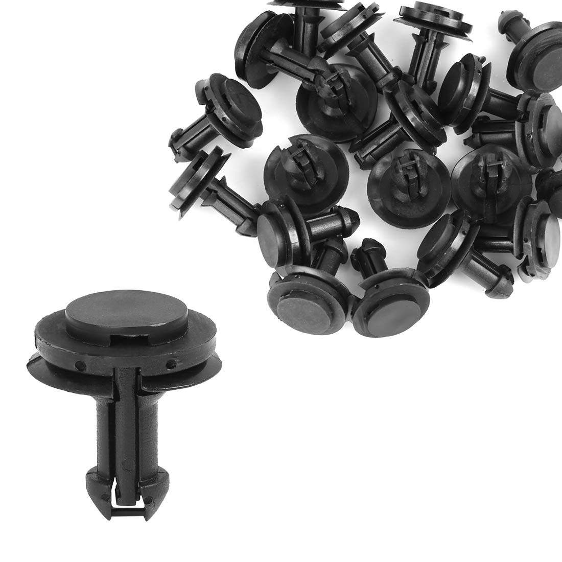 Amazon.com: X AUTOHAUX 20pcs Front Bumper Air Deflector Retainer Clips ...