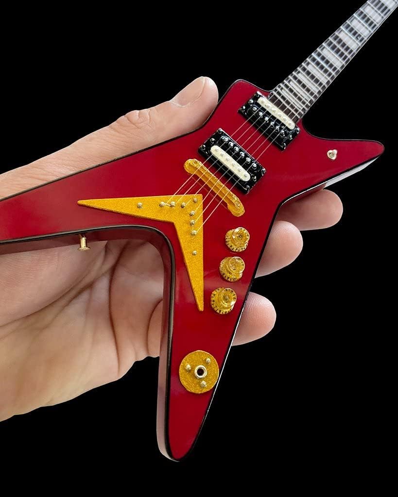 Amazon.com: Axe Heaven Classic Dean Vintage Red ML Mini Guitar ...