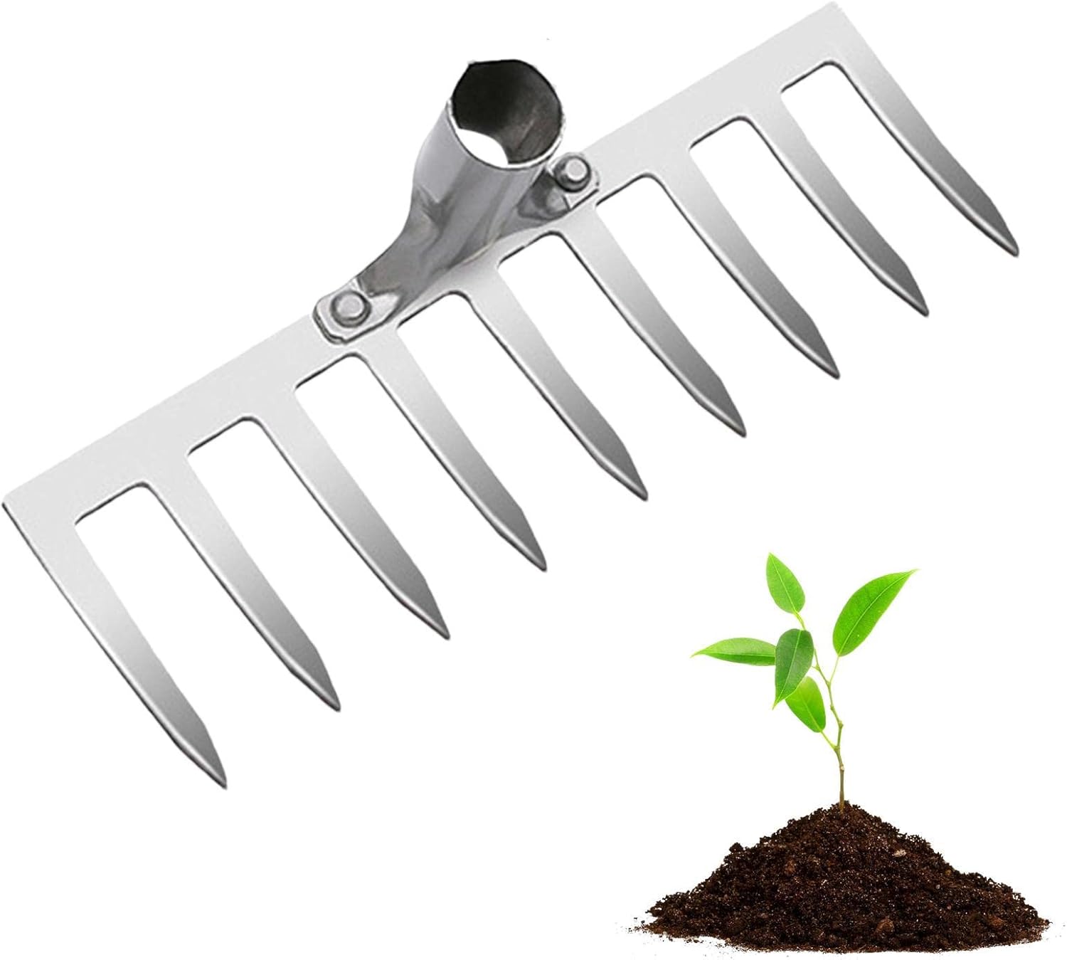 Garden Rake | Soil Rake For Gardening | 5/7/9 Teeth Garden Rake Tools ...