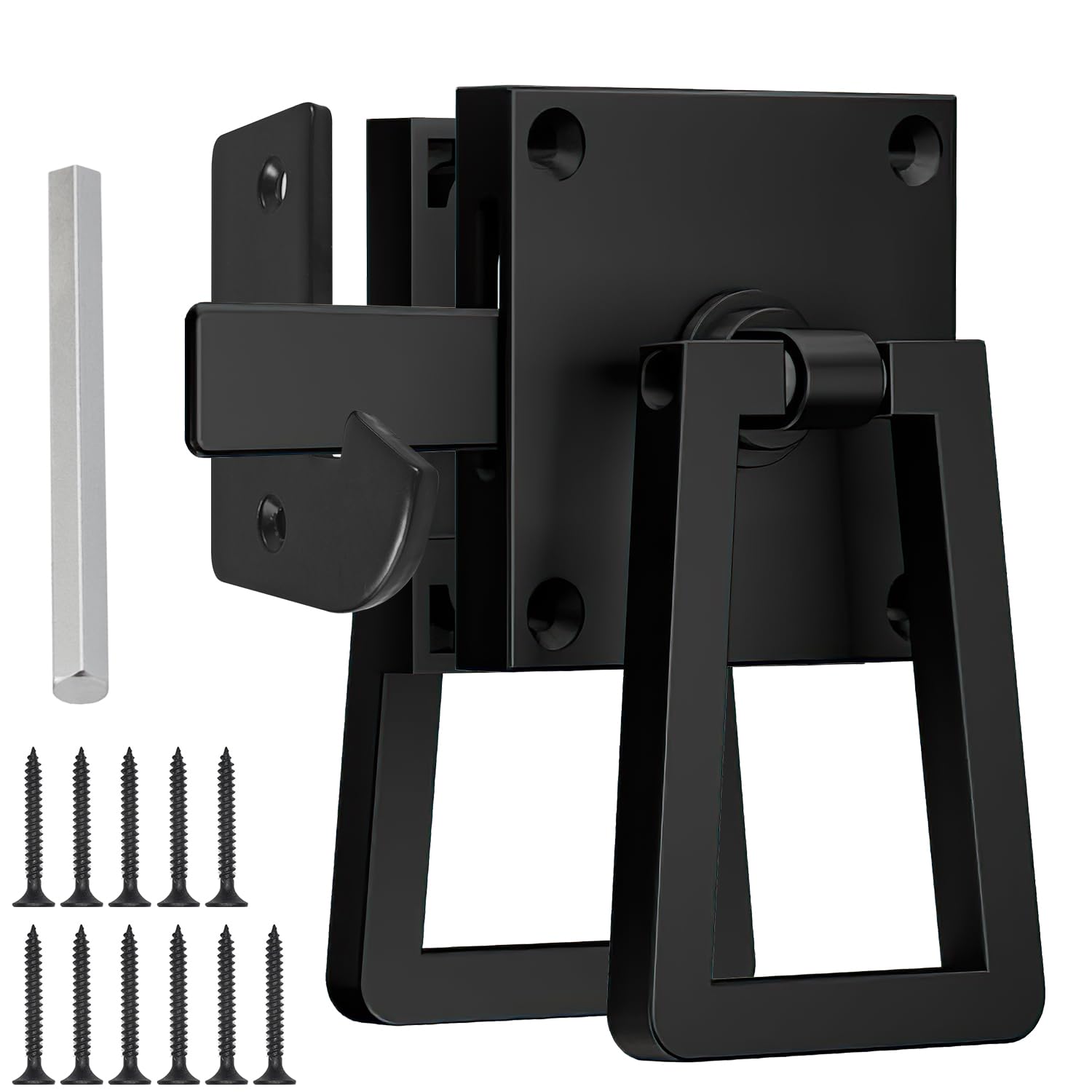 Amazon.com: 2 Pcs Double Sided Gate Latch Two Sided Gate Latch, Heavy ...