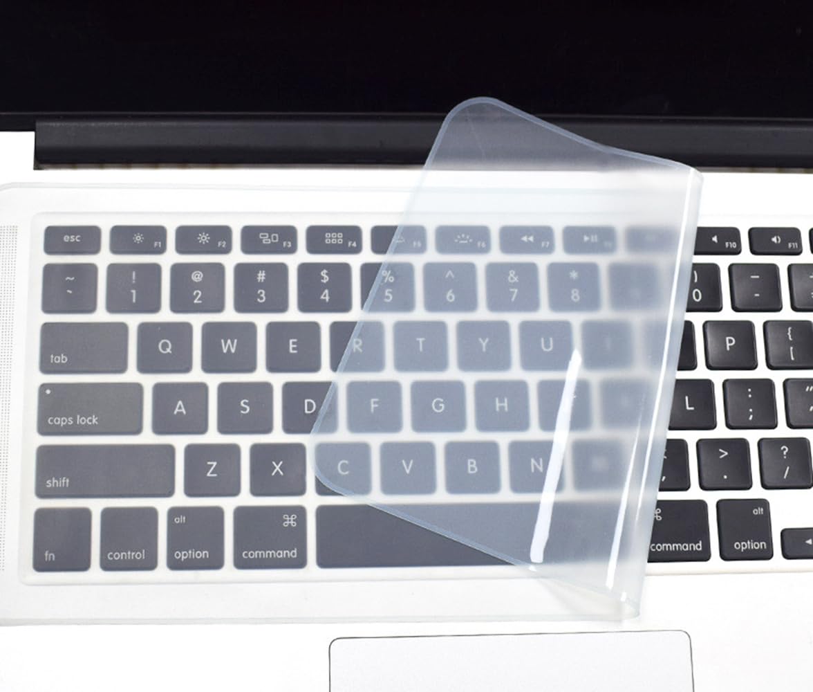 Amazon.com: 14.3" x 5.2" Universal Silicone Keyboard Protector Cover ...