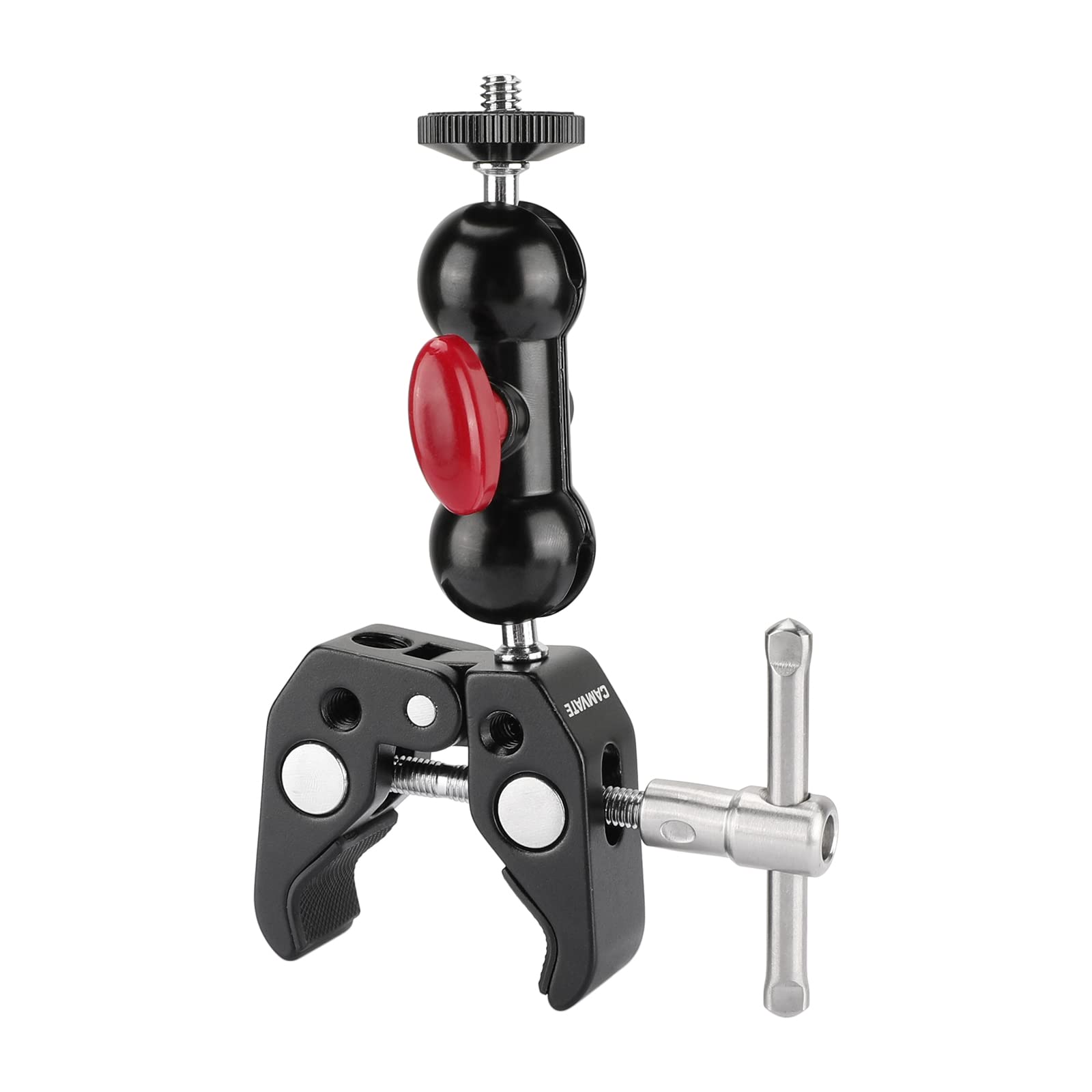 Amazon.com : CAMVATE Crab Clamp with 360 Degree Rotating Mini Ball Head ...