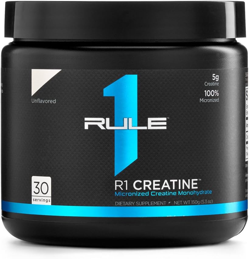 Amazon.com: Rule 1 Proteins R1 Creatine, (Unflavored, 30 Servings ...