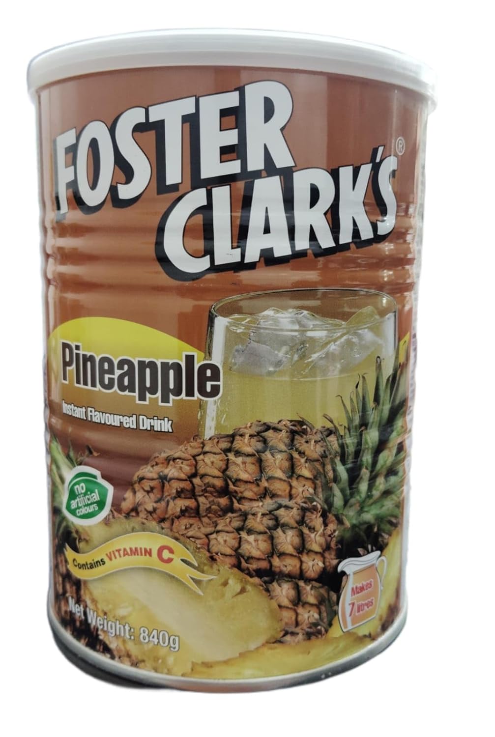 Foster Clark's Pineapple Instant Flavoured Drink With Vitamin C Makes 7 ...