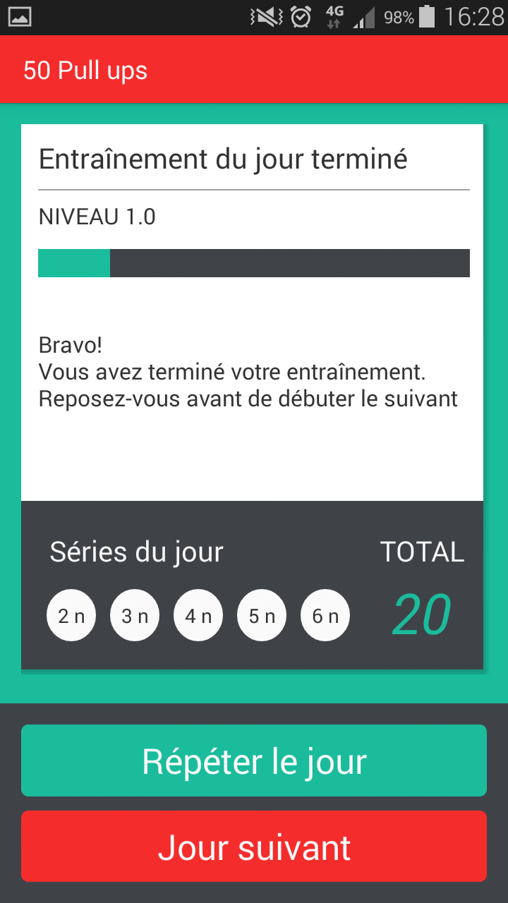 50 Pull Ups - App on Amazon Appstore