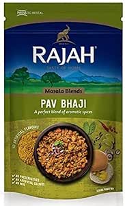 Rajah Pav Bhaji - Masala Blends 80gr x 10 pack : Amazon.co.uk: Grocery