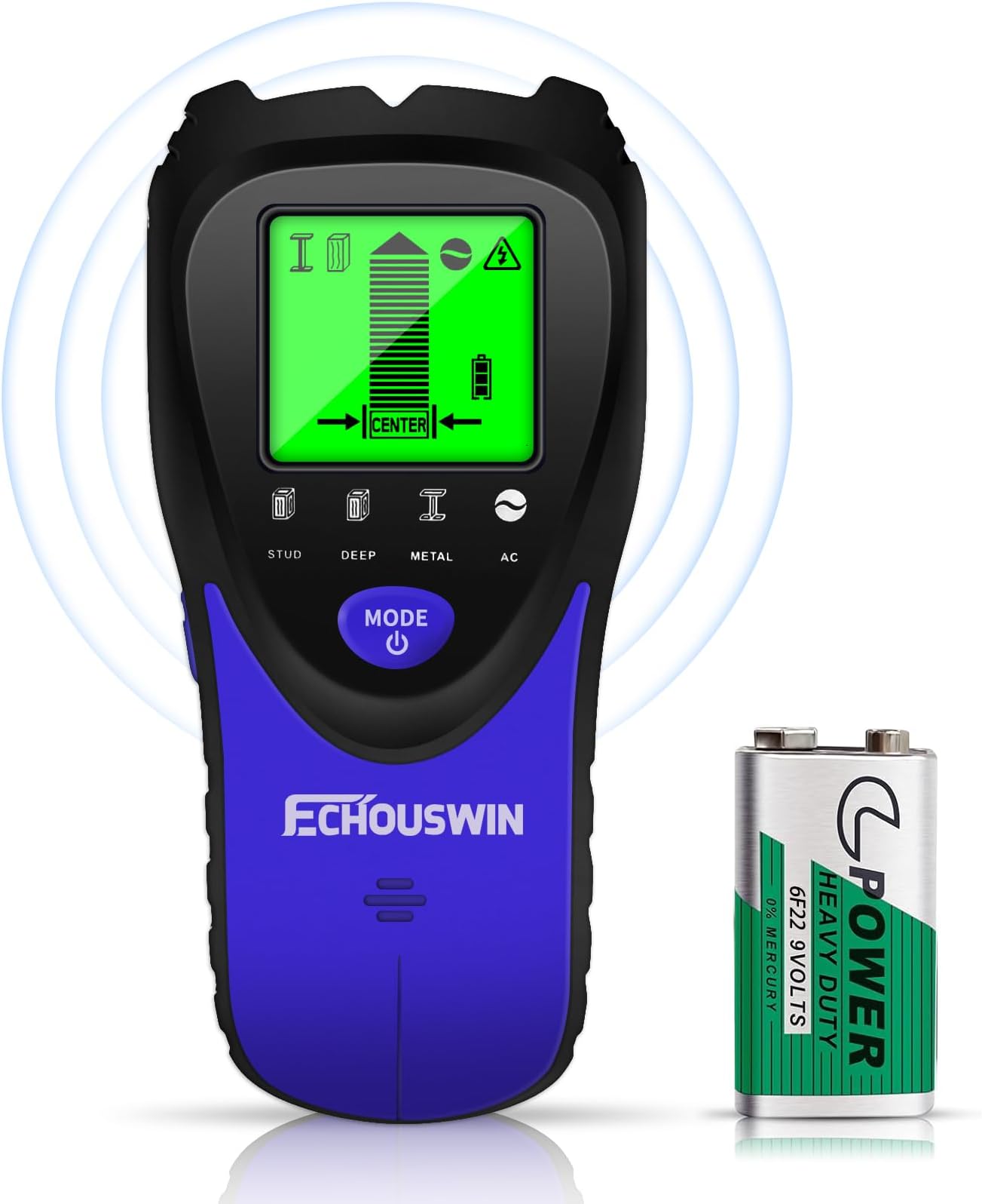 Stud Finder Wall Scanner - 5 in 1 Stud Detector with HD LCD Display ...