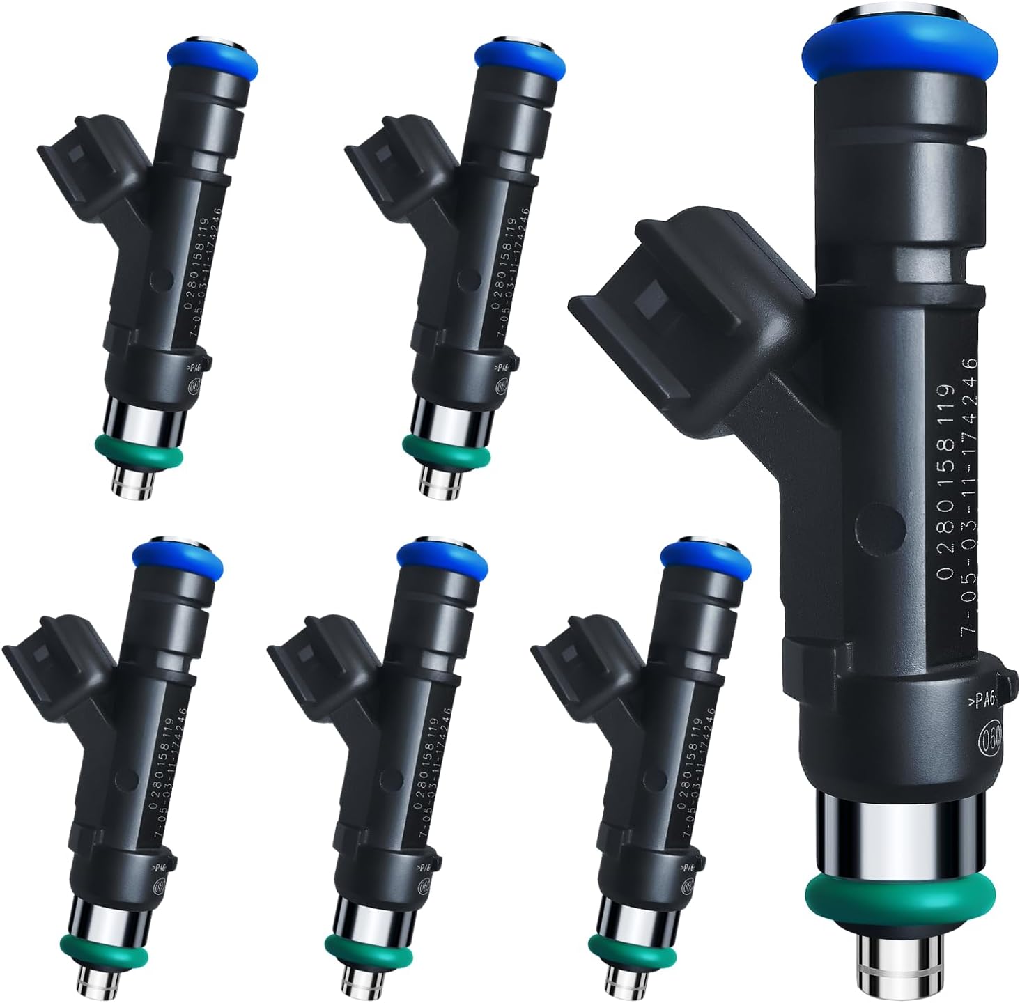 Amazon.com: SeyPon Fuel Injectors Fits For Jeep: Wrangler 3.8L 2007 ...