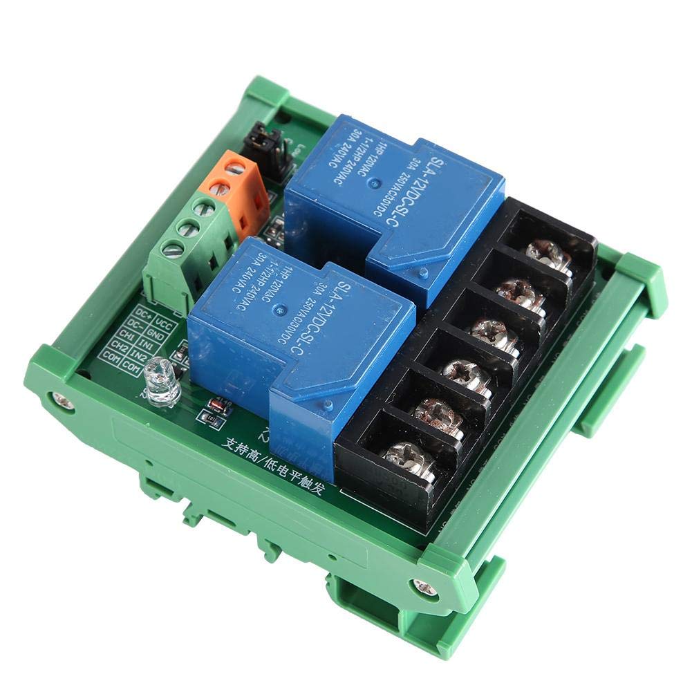 Buy Wendry Relay Module,2-Channel 30A 12V Relay Module with SMD ...