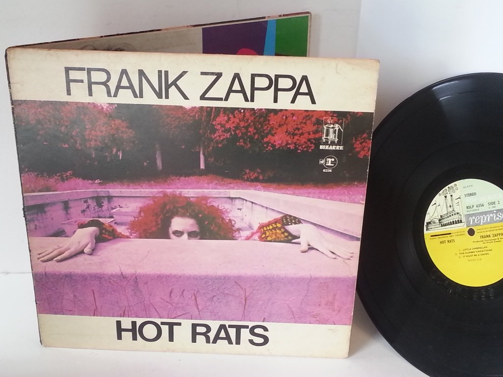 Amazon.com: FRANK ZAPPA hot rats, gatefold, RSLP 6356 [Vinyl] Unknown ...