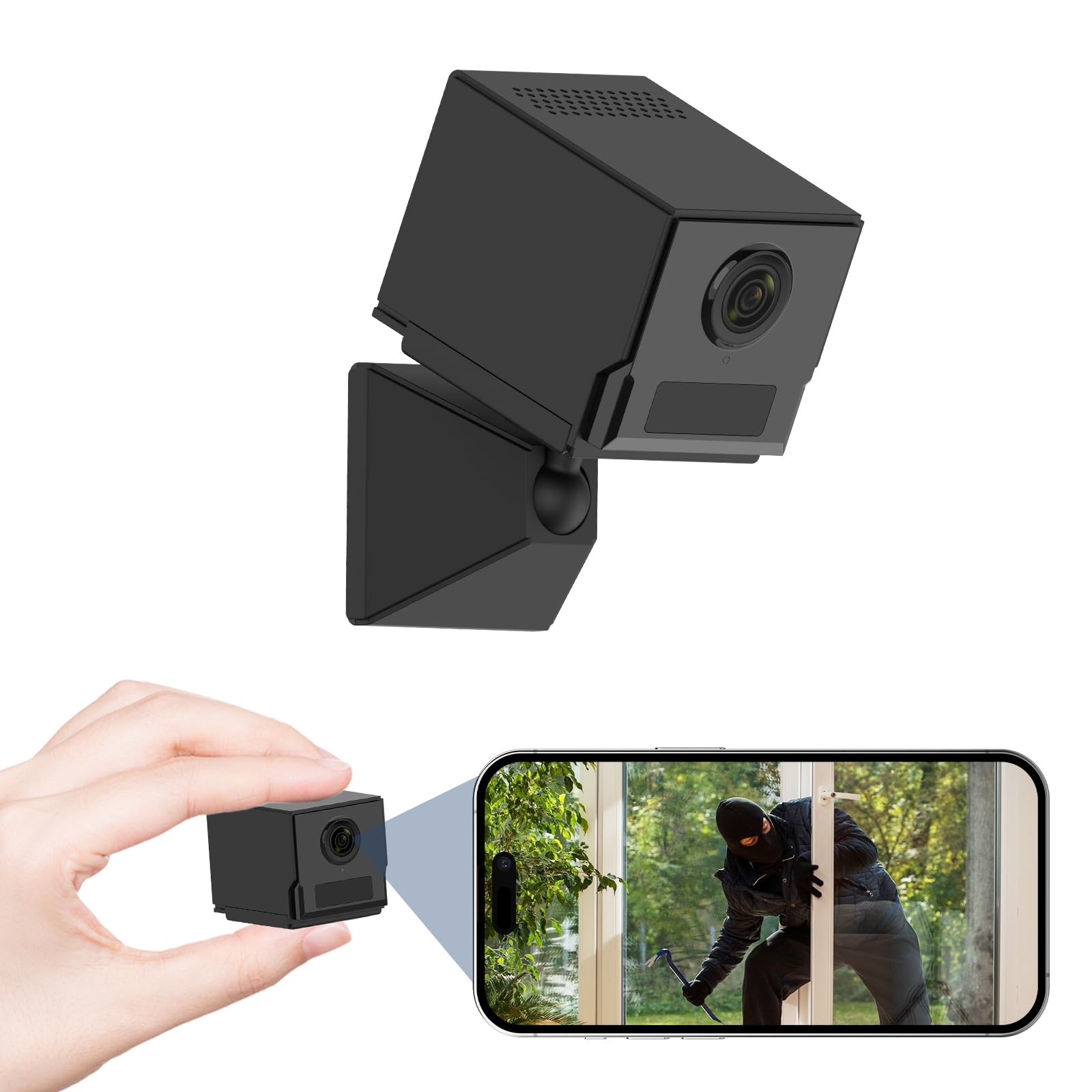 Amazon.com : WNAT Mini Hidden Camera - Spy Camera WiFi 2K HD DV Night ...
