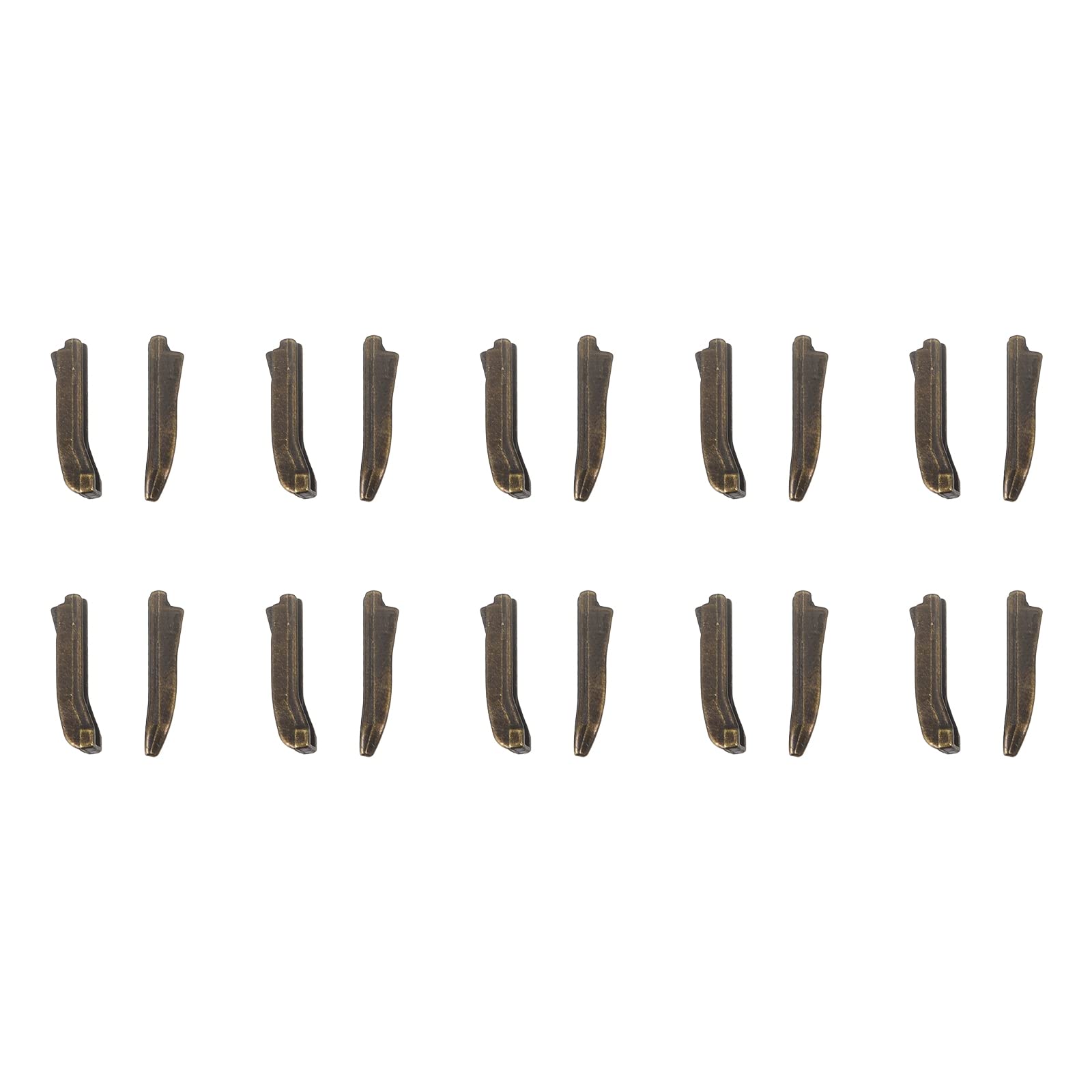 Amazon.com: uxcell 10 Sets Double Open Zipper Repair Latch Kits, #3 ...