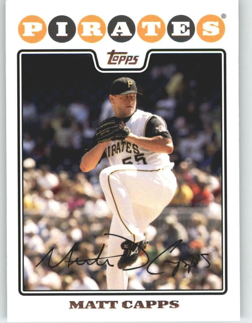 Amazon.com: 2008 Topps #201 Matt Capps - Pittsburgh Pirates (Baseball ...