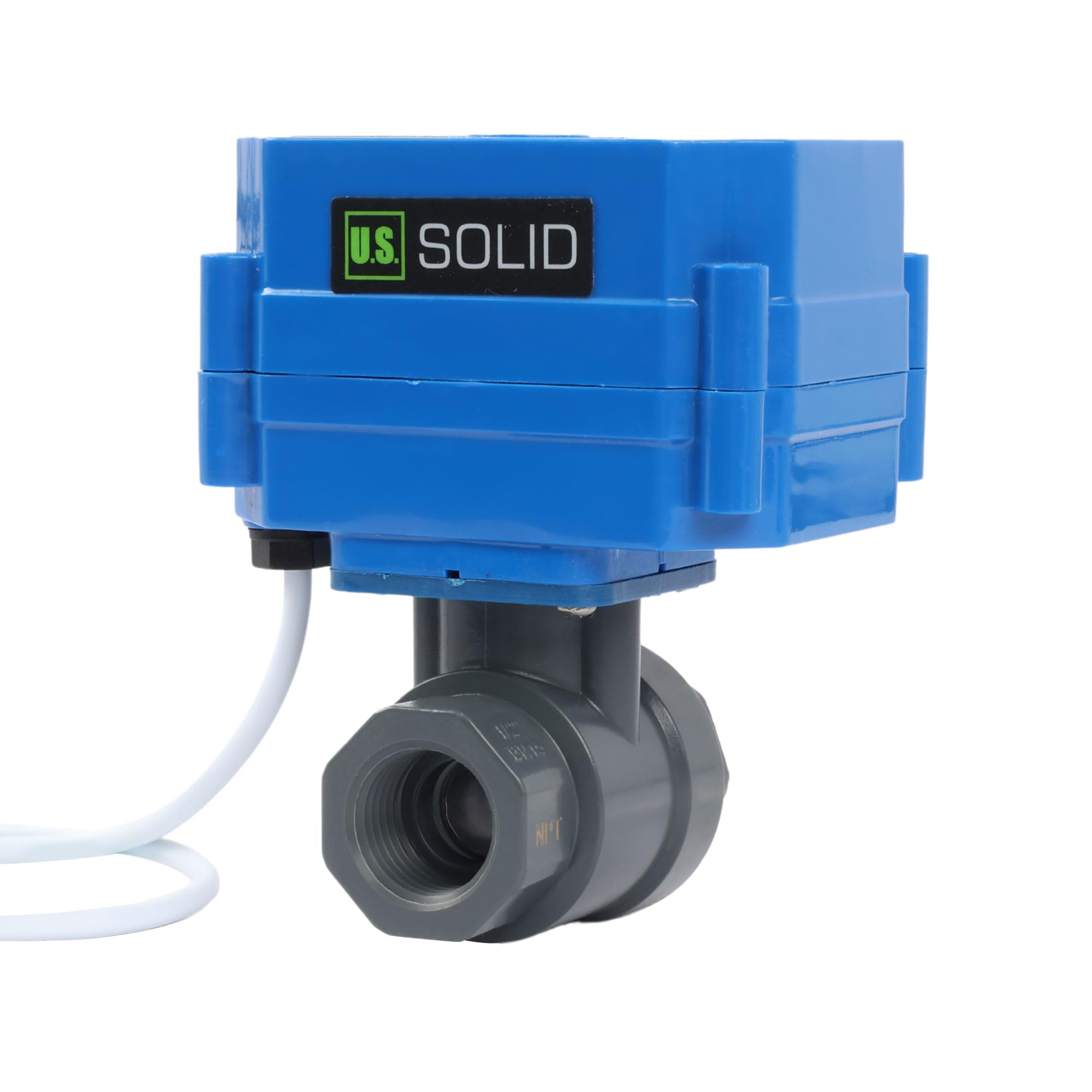 Amazon.com: 1/2" UPVC Motorized Ball Valve - Plastic Electrical Ball ...