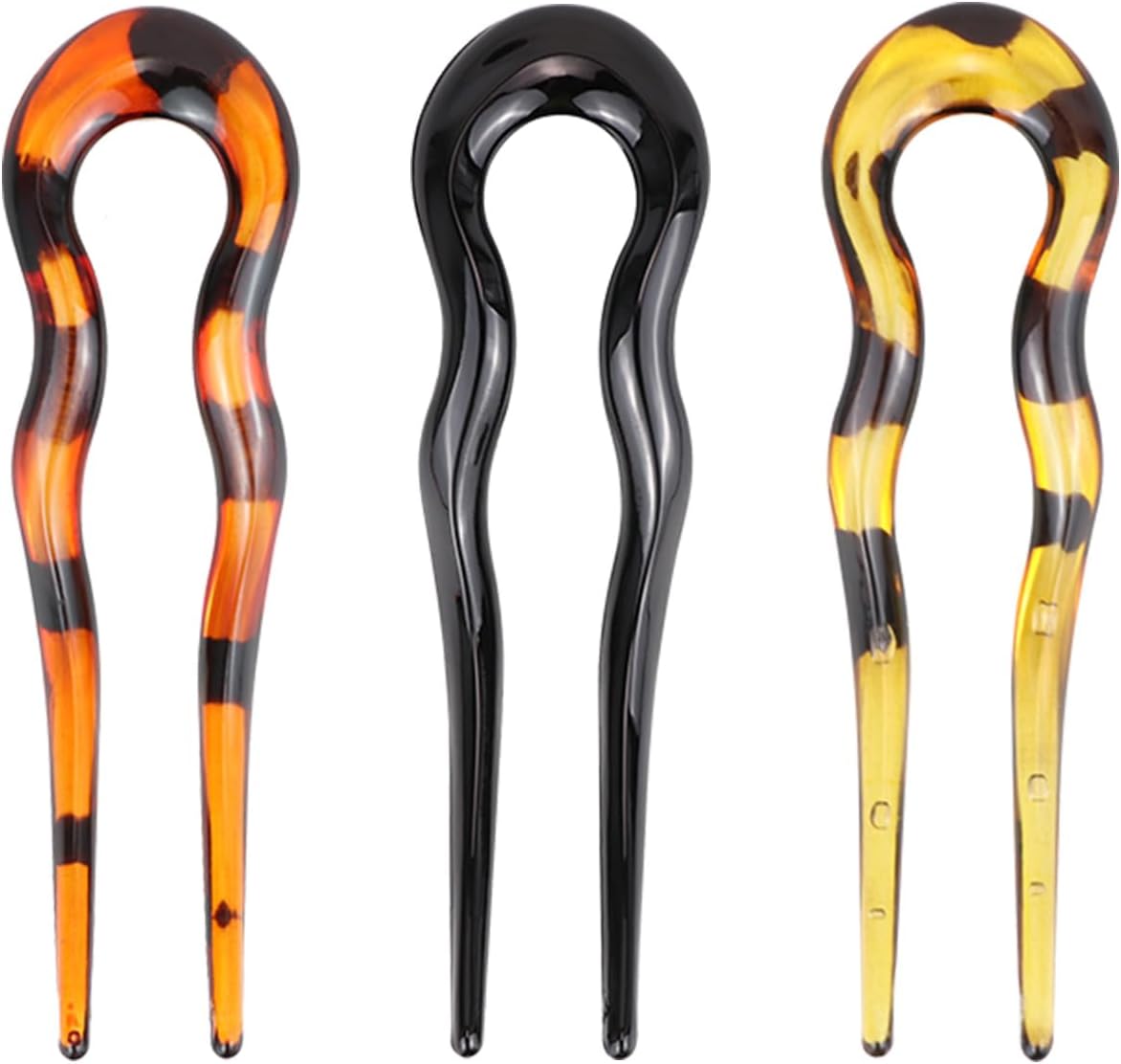 GYOTUU 3pcs U-Shaped Hair Fork Hair Pins Fiona Franchimon Hairpin ...