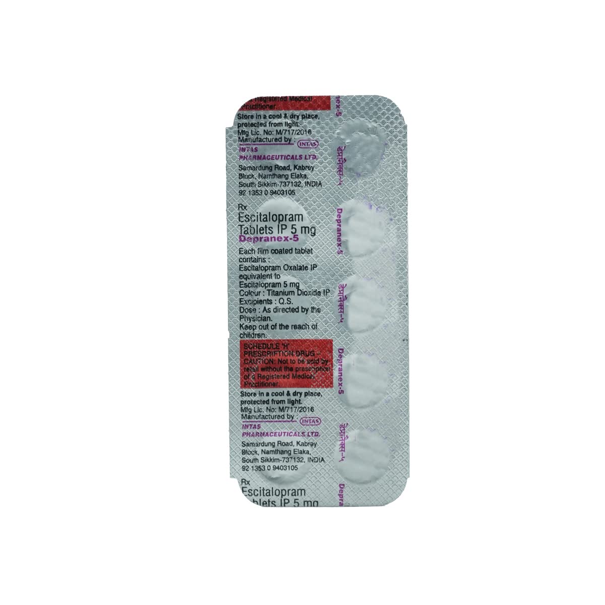 Depranex- 5 - Strip of 10 Tablets : Amazon.in: Health & Personal Care